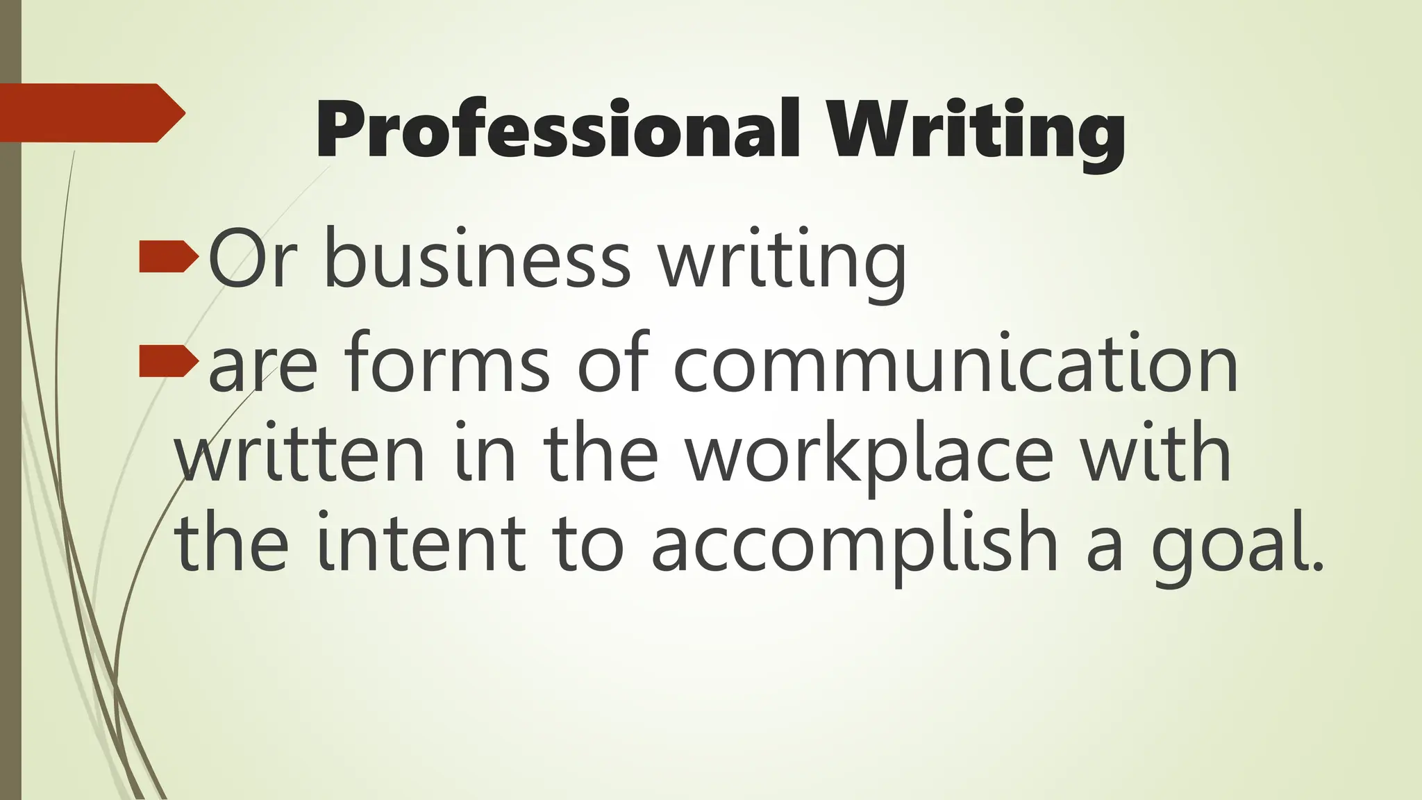 EAPP academic versus professional writing | PPT
