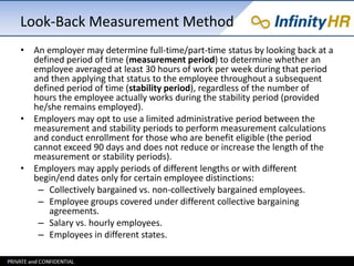 ACA: Employer Reporting Requirements | PPTX
