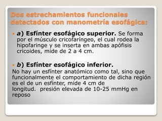 Reflujo gastroesofagico y trastornos motores del esofago | PPTX