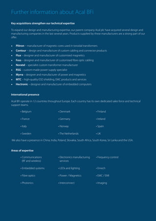 ACAL BFi HVAC Solutions | PDF