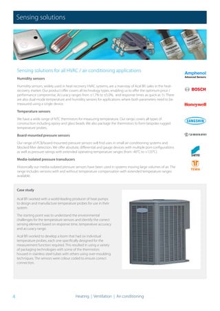 ACAL BFi HVAC Solutions | PDF