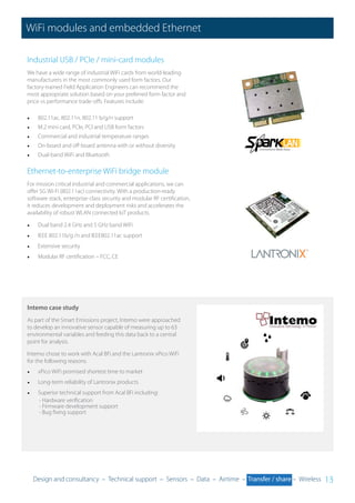 ACAL BFi IoT Solutions | PDF
