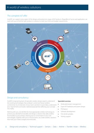 ACAL BFi IoT Solutions | PDF