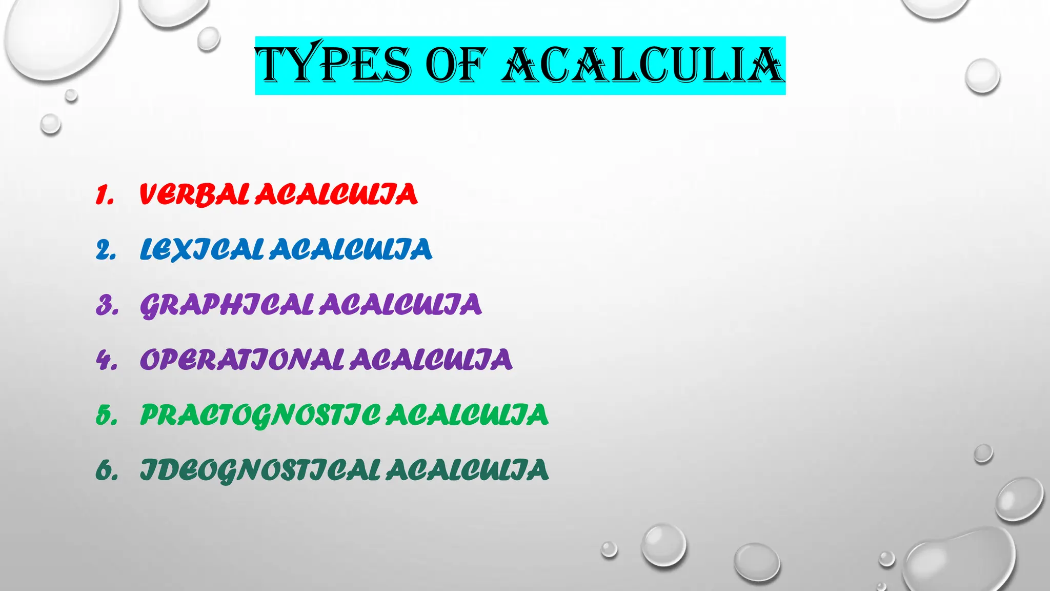 ACALCULIA ,dyscalculia, brain location and types of dyscalculia | PDF