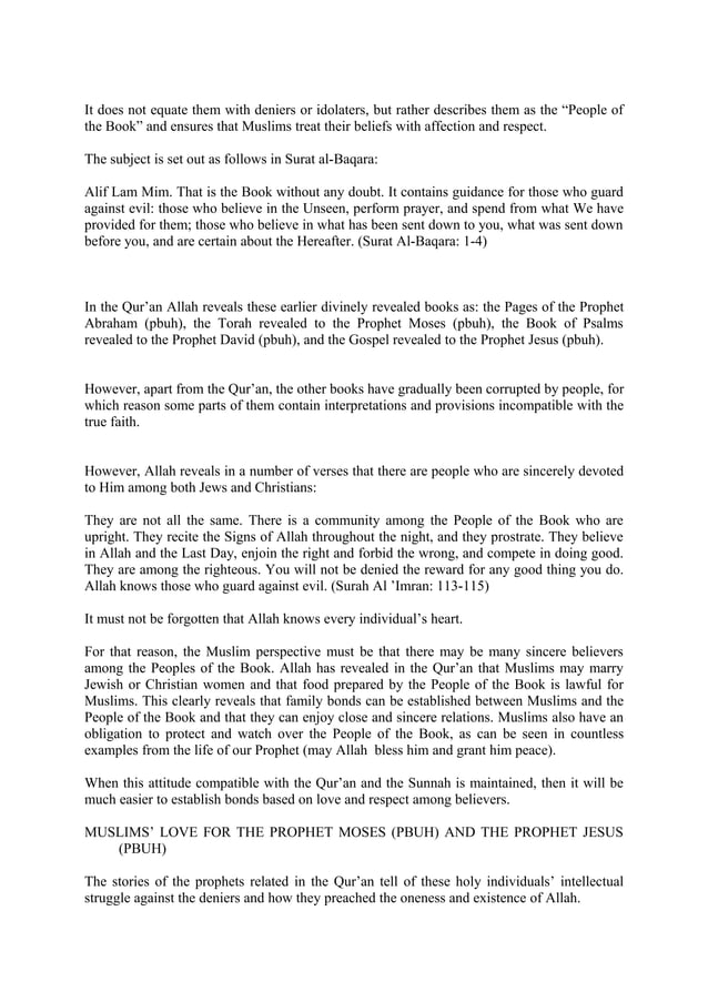 A call for unity 1. english | DOC | Christianity | Religion & Spirituality