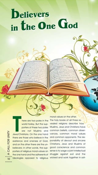 A call for unity leaflet. english | PDF