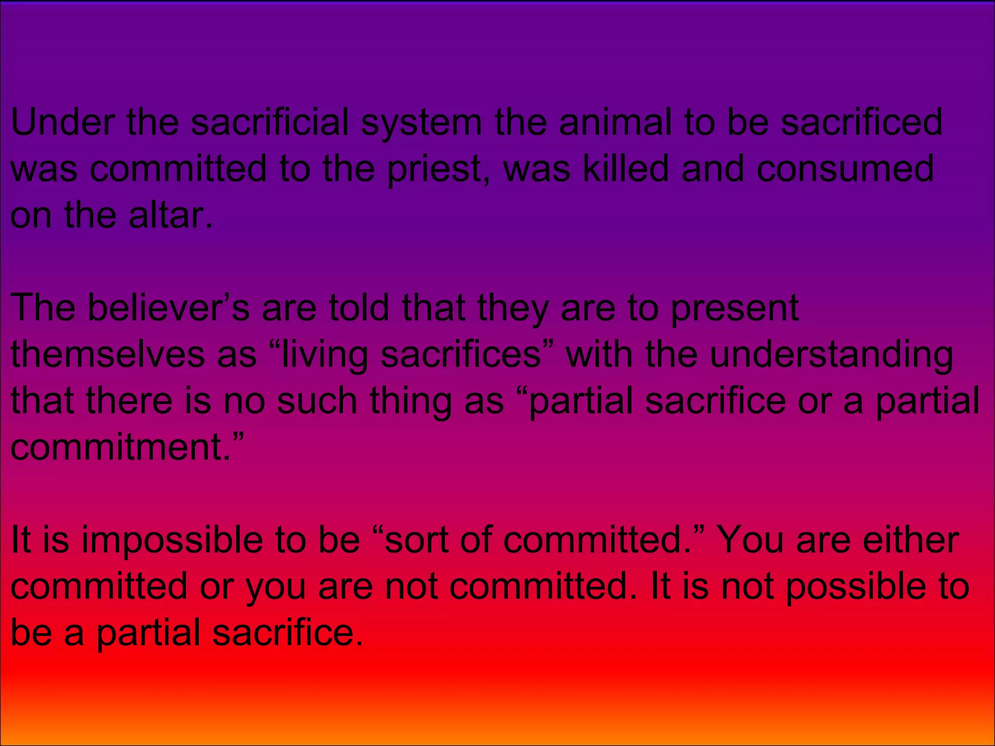 A call to commitment | PPT