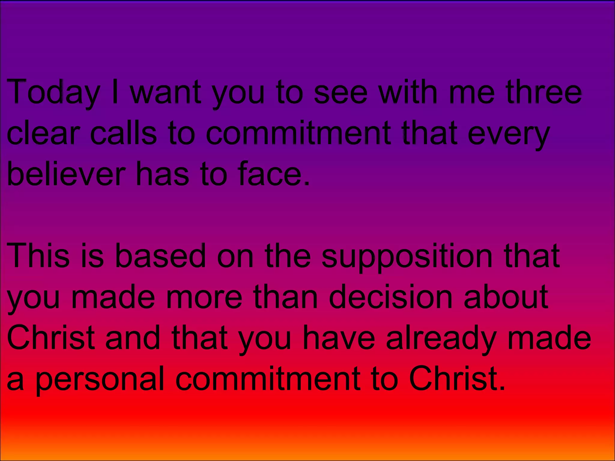 A call to commitment | PPT