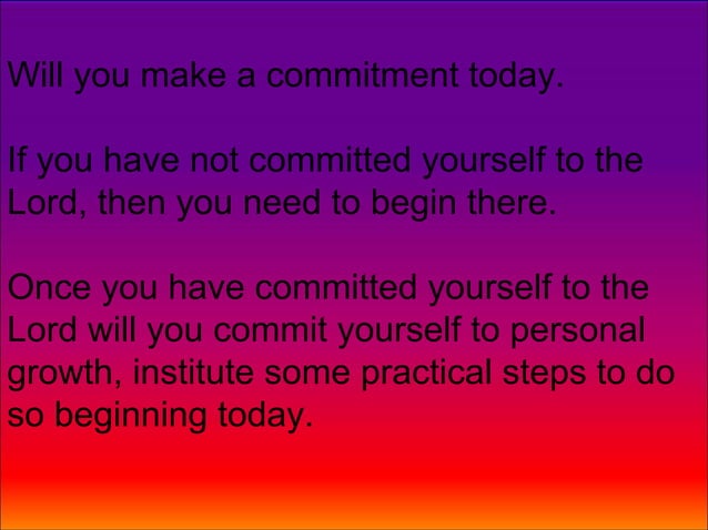 A call to commitment | PPT | Christianity | Religion & Spirituality