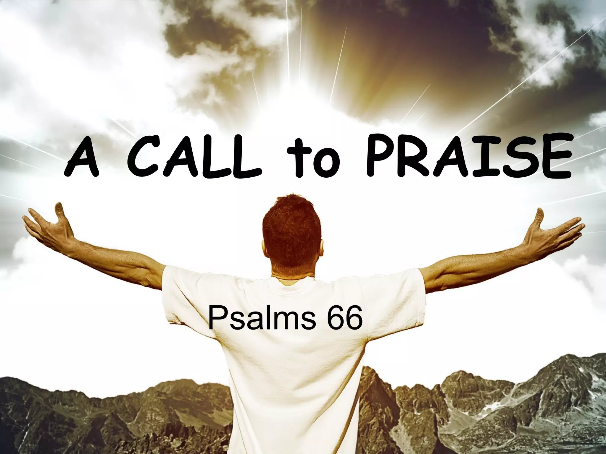 A call to praise | PPT