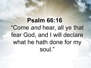 A call to praise | PPT