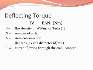 Ac and dc meters and kirchoff's laws | PPT