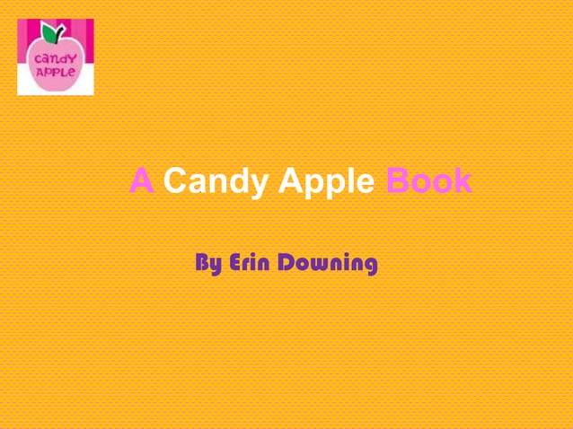 A candy apple book | PPTX