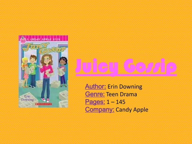 A candy apple book | PPTX