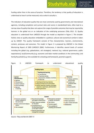 A Capability Approach Towards The Quality Of Education | PDF