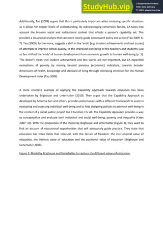 A Capability Approach Towards The Quality Of Education | PDF