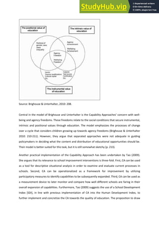 A Capability Approach Towards The Quality Of Education | PDF