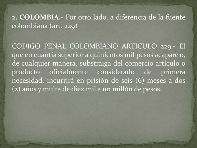 Acaparamiento | PPTX