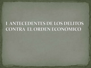 Acaparamiento | PPTX