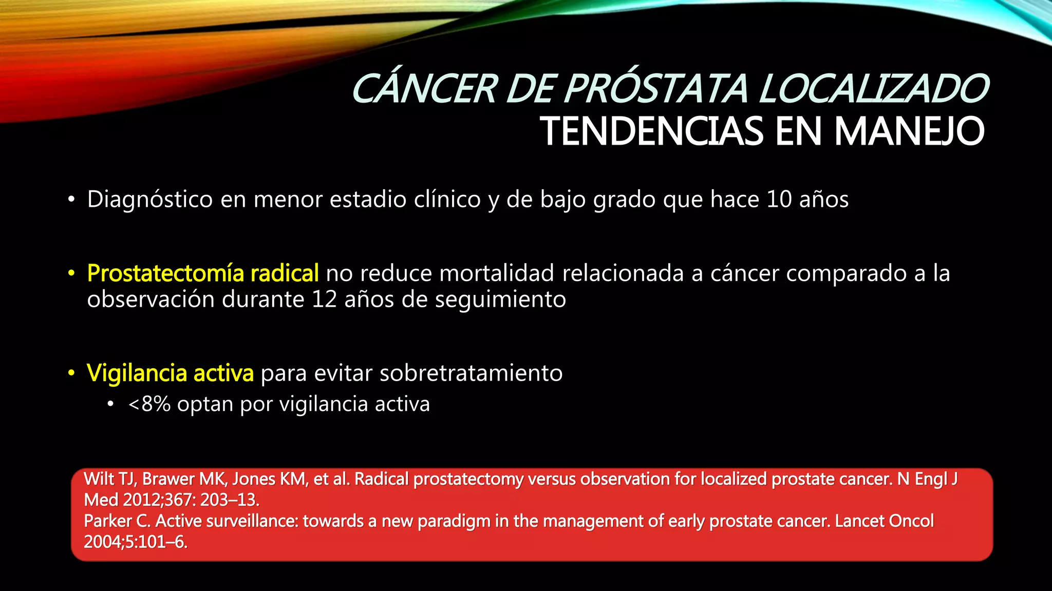 Terapia focal en cancer de prostata localizado | PPTX