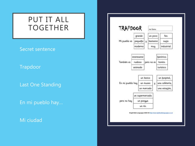 Not another worksheet, Miss! | PPTX | Sports
