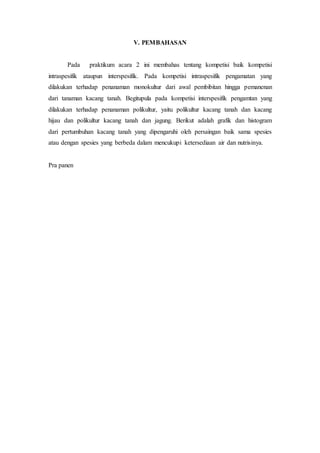 Acara 2 Praktikum Dasar-dasar Ekologi | DOCX