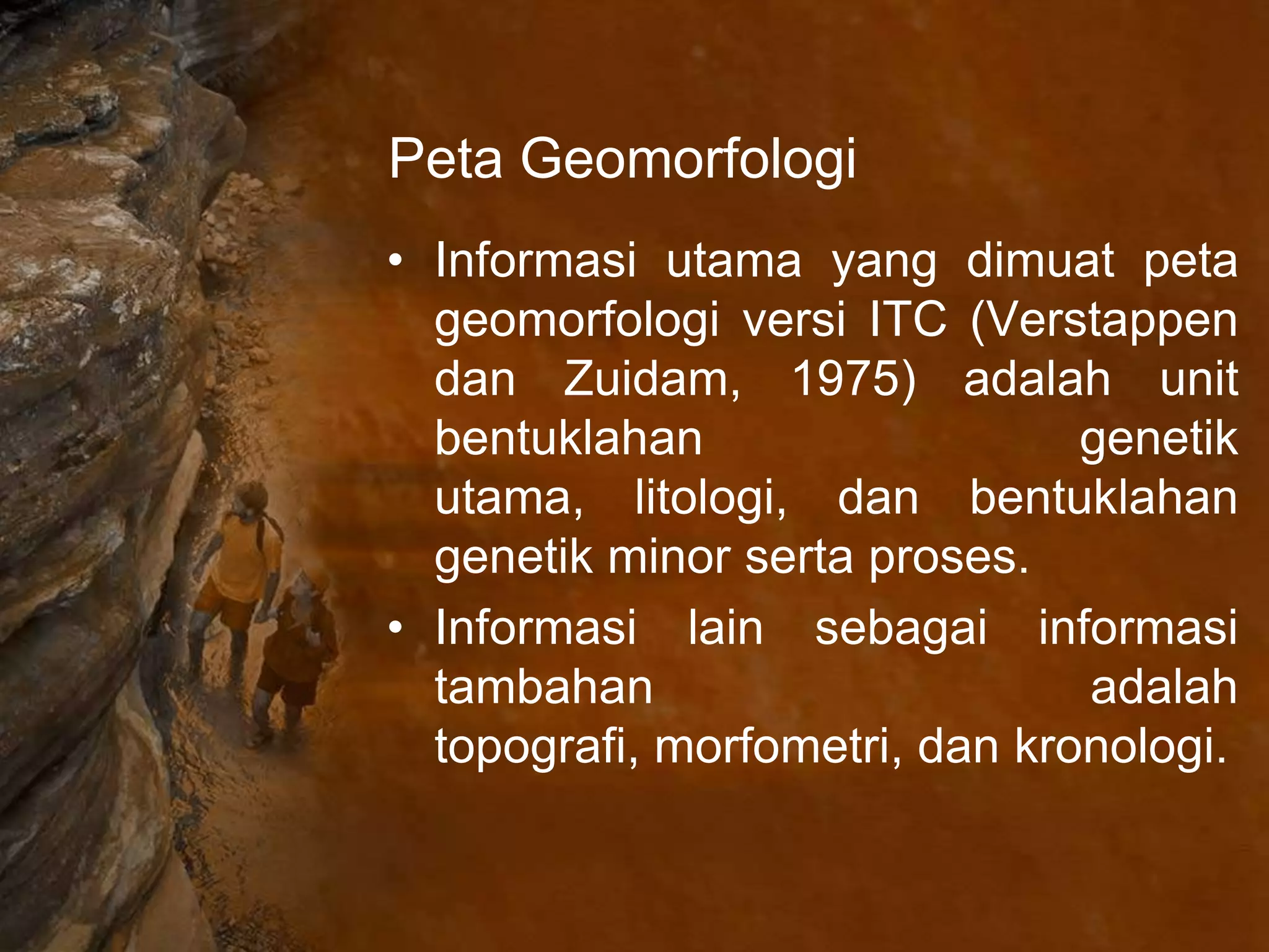 Acara 2 pengenalan peta geologi dan peta geomorfologi | PPTX