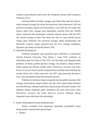 pengenalan agens pengendali hayati | PDF