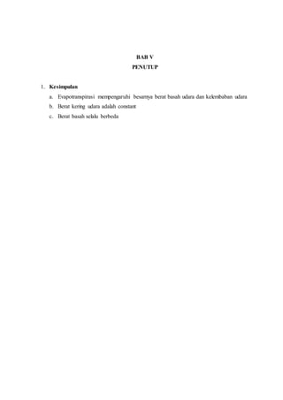 Acara 4 ferli klimatologi | DOCX