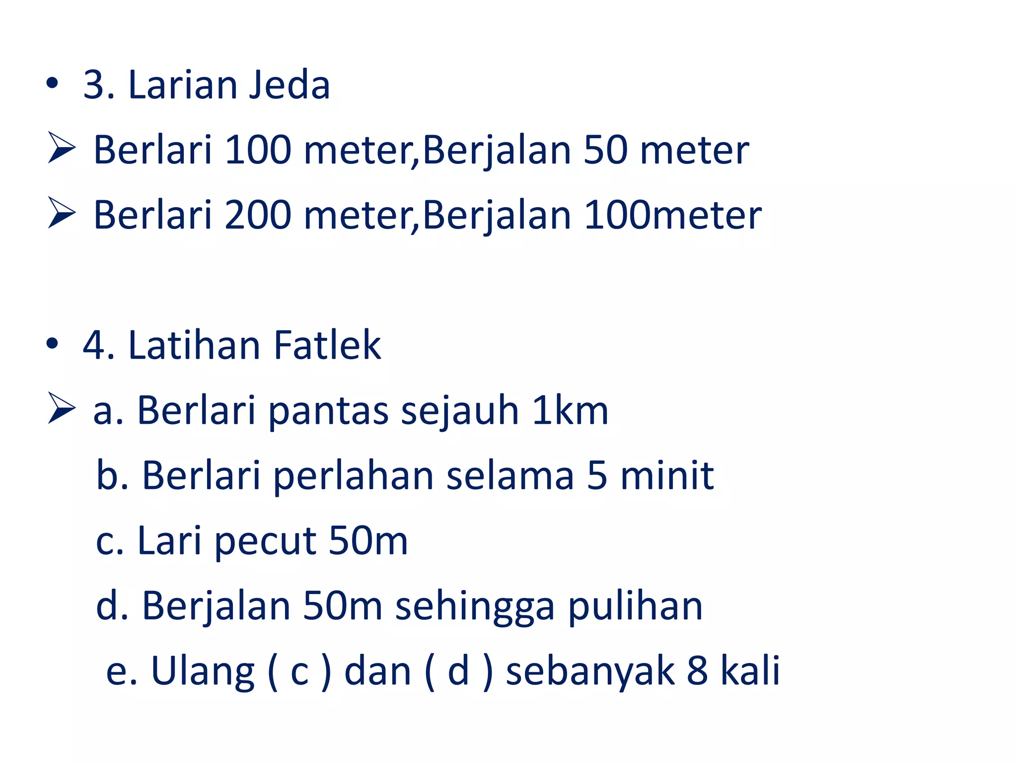 Acara Lari Jarak Sederhana | PPTX