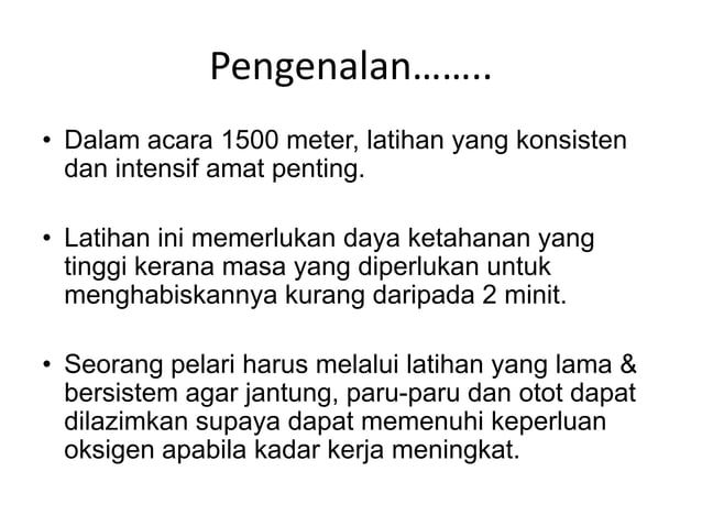 Acara Lari Jarak Sederhana | PPTX