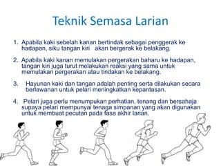 Acara Lari Jarak Sederhana | PPTX