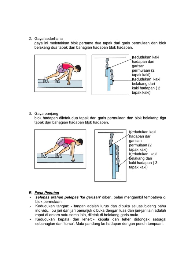 Acara lari pecut 100 meter | DOC