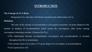 Ac/a ratio | PPTX