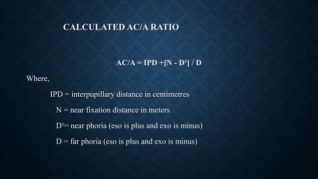 Ac/a ratio | PPTX