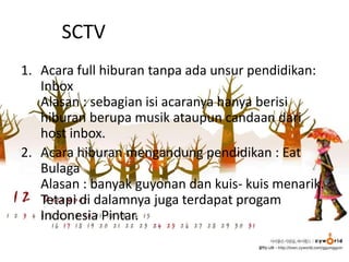 Acara tv | PPTX