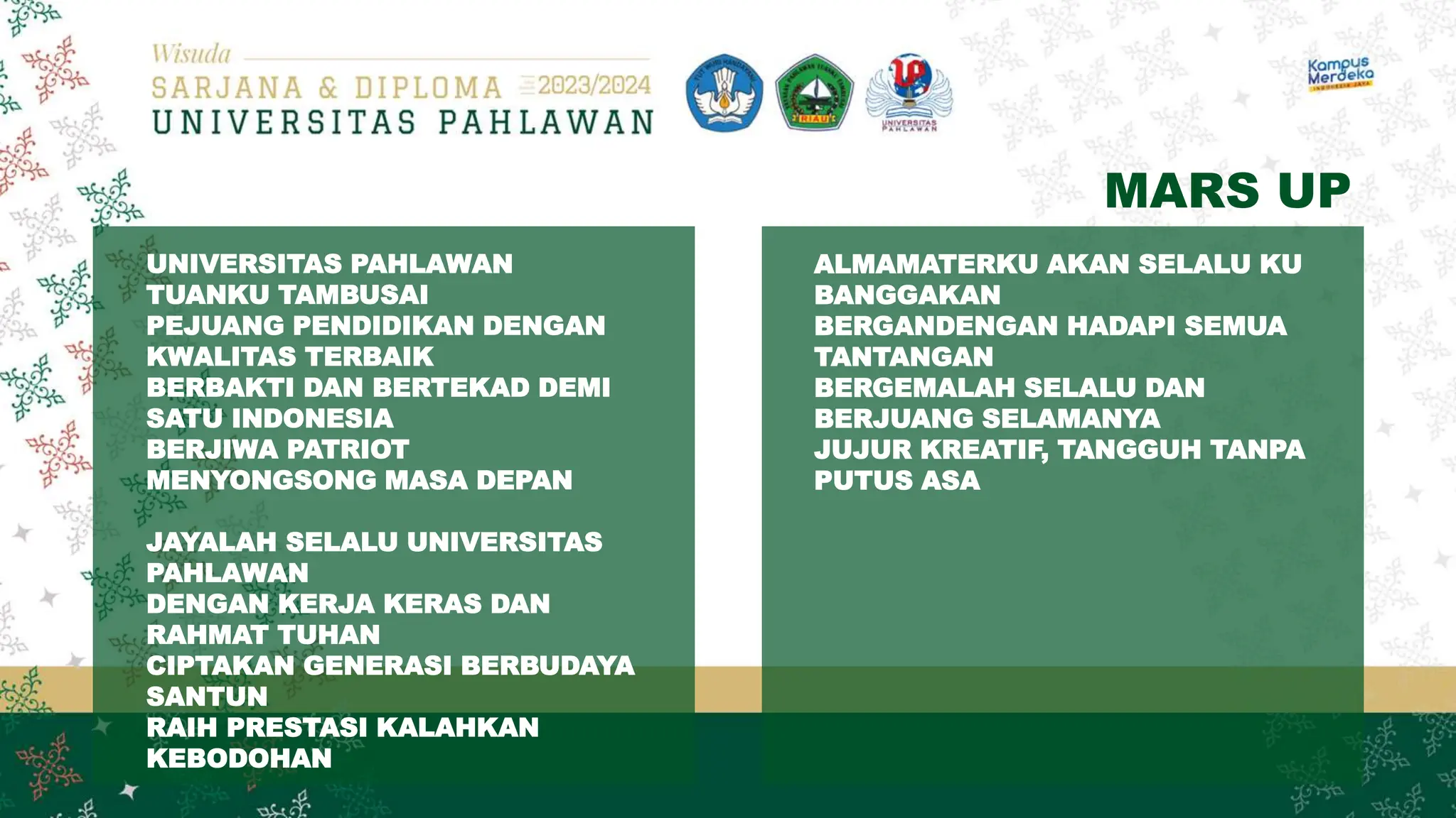 Acara Wisuda universitas pahlawan tuanku tambusai.pptx