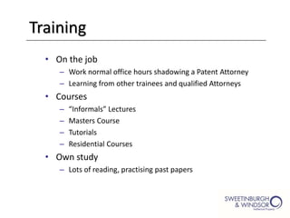 A Career as a Patent Attorney | PPTX