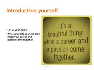 A career exploration (paeyc14) | PPT