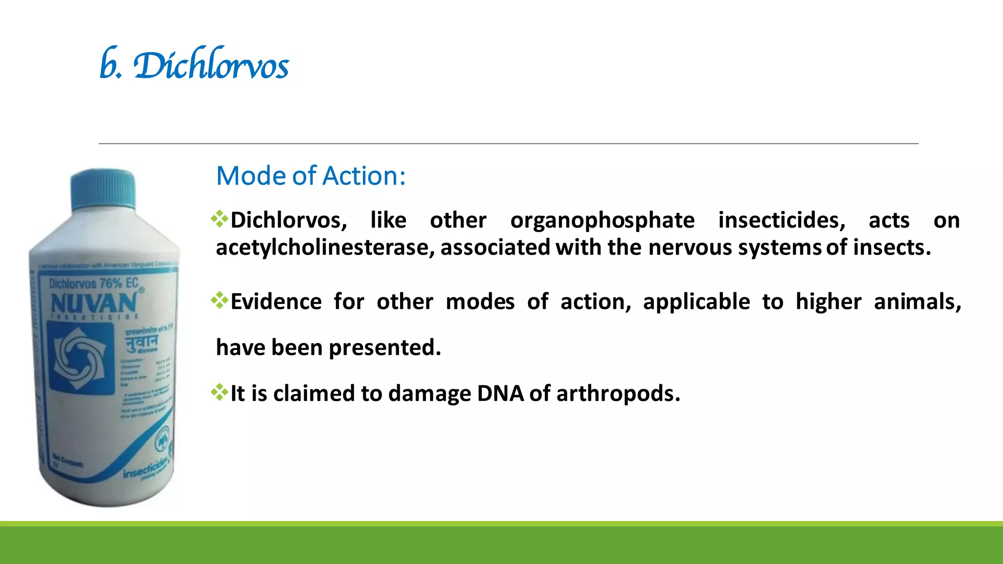 Acaricides classification | PDF
