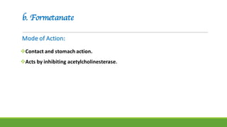Acaricides classification | PDF