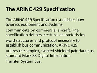 ACARS structural overview, main features | PPTX
