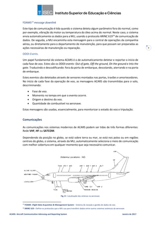 Sistema ACARS - Aircraft Communication adressing and reporting system | PDF