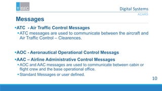 ACARS - Aircraft Communication Adressing and Reporting System | PDF