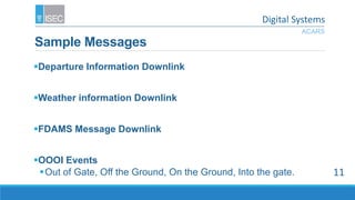 ACARS - Aircraft Communication Adressing and Reporting System | PDF