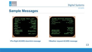 ACARS - Aircraft Communication Adressing and Reporting System | PDF