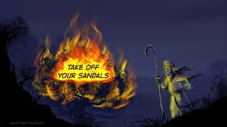 Exodus 3:1-15 | Moses and the Burning Bush | PPTX