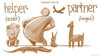 A Cartoonists Guide to Genesis 2:8-25 | PPTX