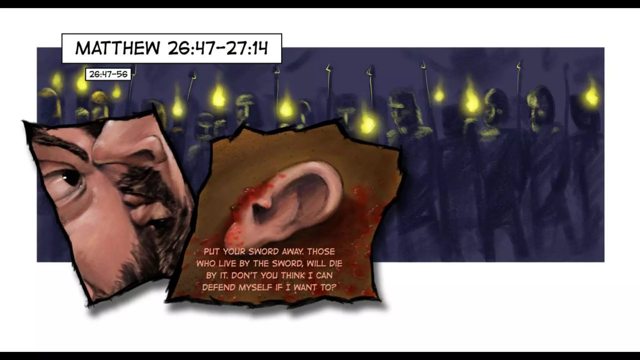 A Cartoonists Guide to Holy Week in Matthew | PPTX | Christianity ...