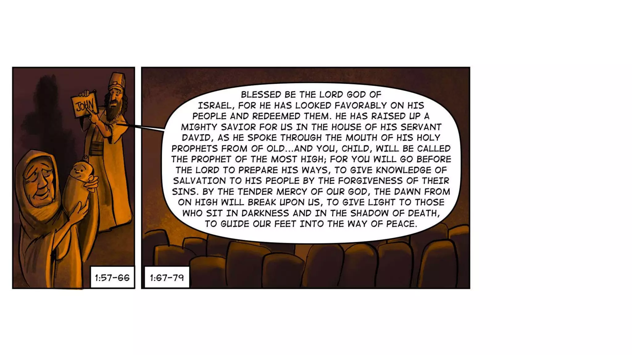 A Cartoonists Guide to Luke 2 | The Nativity | PPTX